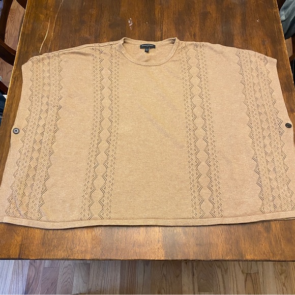 Banana Republic Factory | Sweaters | Banana Republic Factory Tan Poncho ...